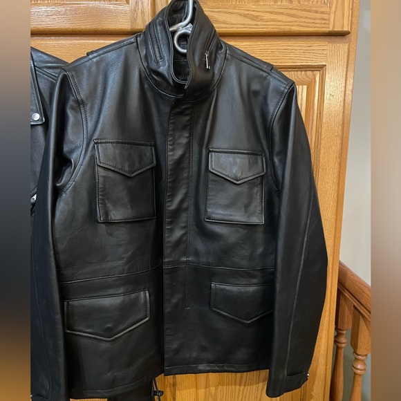 Leather Cult | Jackets & Coats | Mens Leather Cult Black Leather Jacket ...